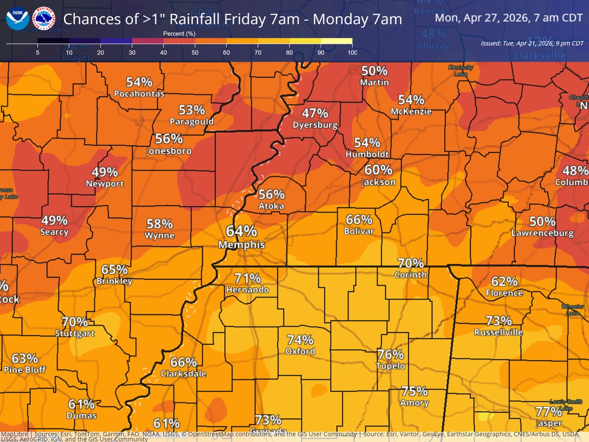 We're headed toward a wet and unsettled few days of weather, beginning ...