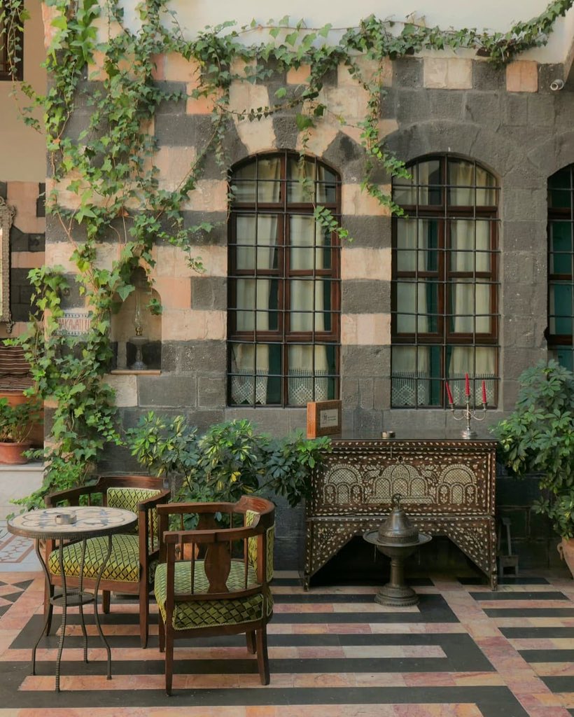 The beauty of the Syrian architecture