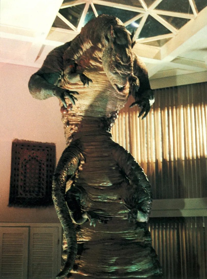 The Demon Lord from 'The Gate' (1987), a stop-motion effect designed ...