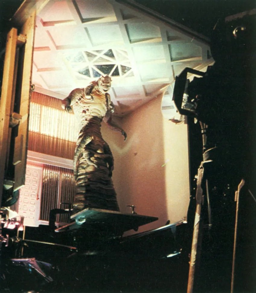 The Demon Lord from 'The Gate' (1987), a stop-motion effect designed ...