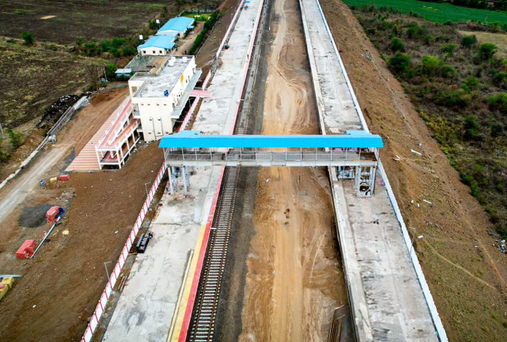 Under Construction: Amlakhurd–Tukaithad Section of Gauge Conversion ...