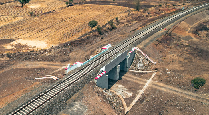 Under Construction: Amlakhurd–Tukaithad Section of Gauge Conversion ...