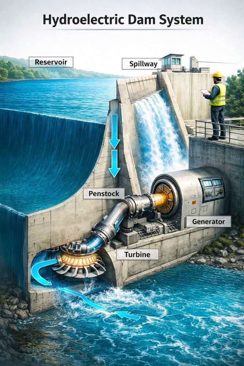 Hydroelectric power is one of the most efficient and renewable ways to ...