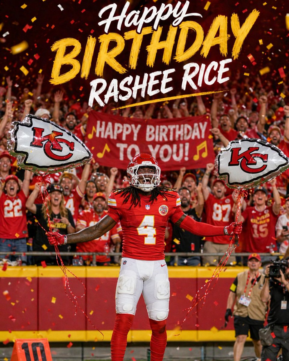 #ChiefsKingdom, join us in wishing #Chiefs' WR Rashee Rice a happy ...