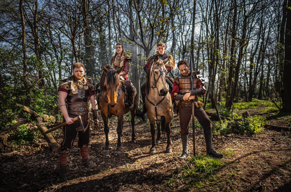 Brand NEW Viking Raiders at Warwick Castle. A live action-packed show ...