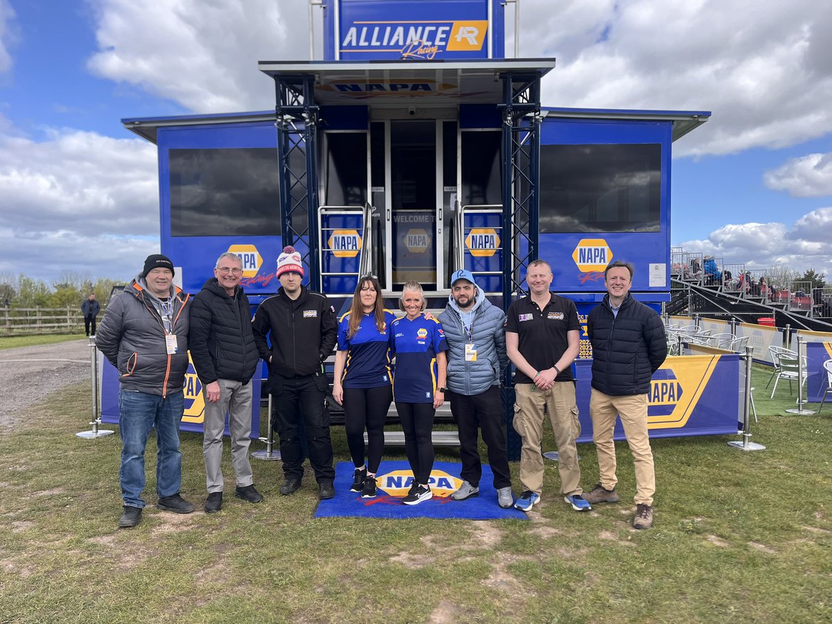 A great day hosted by @naparacinguk @AllianceRaceUK @Missionmotorspt at ...