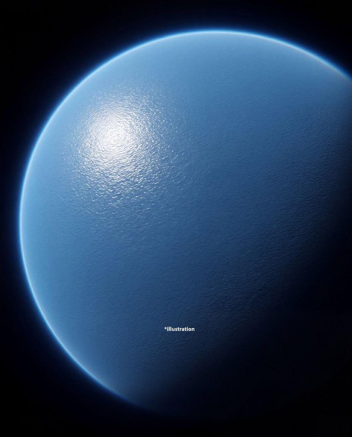 Imagine a planet bigger than Earth, with no land in sight. Just waves ...