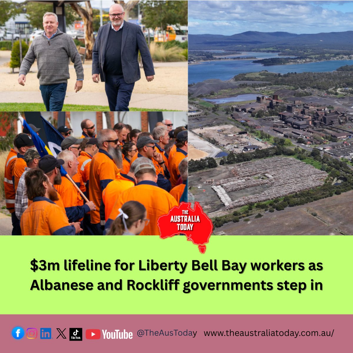 A $3 million lifeline has been secured for Liberty Bell Bay workers ...