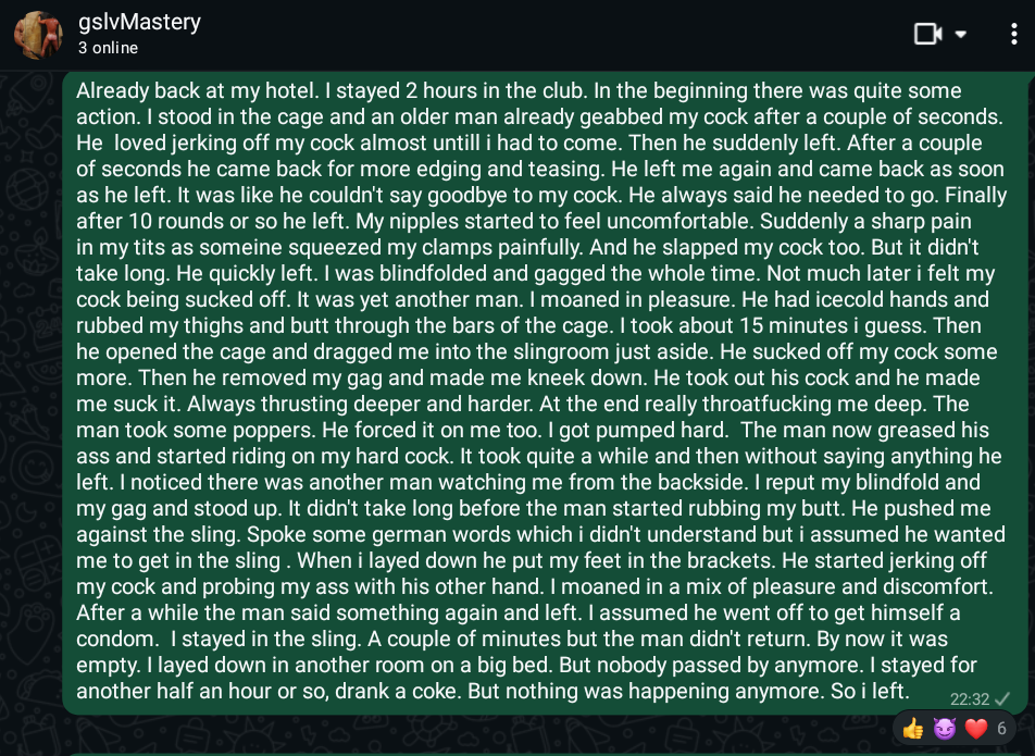 helot boi's adventures at Joe's Darkroom and Playroom as shared to its ...