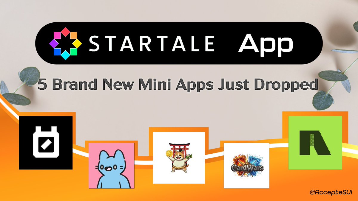 gSTAR ⭐🩷 Startale just leveled up: @StartaleApp just dropped 5 fresh ...
