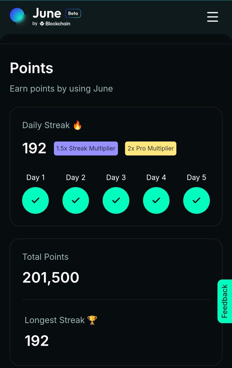 192 days on @askjuneai. Just been using it regularly and exploring what ...