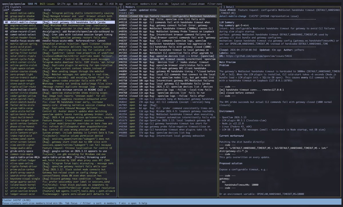 @steipete You forgot about Project Clowfish is also running.... finding ...