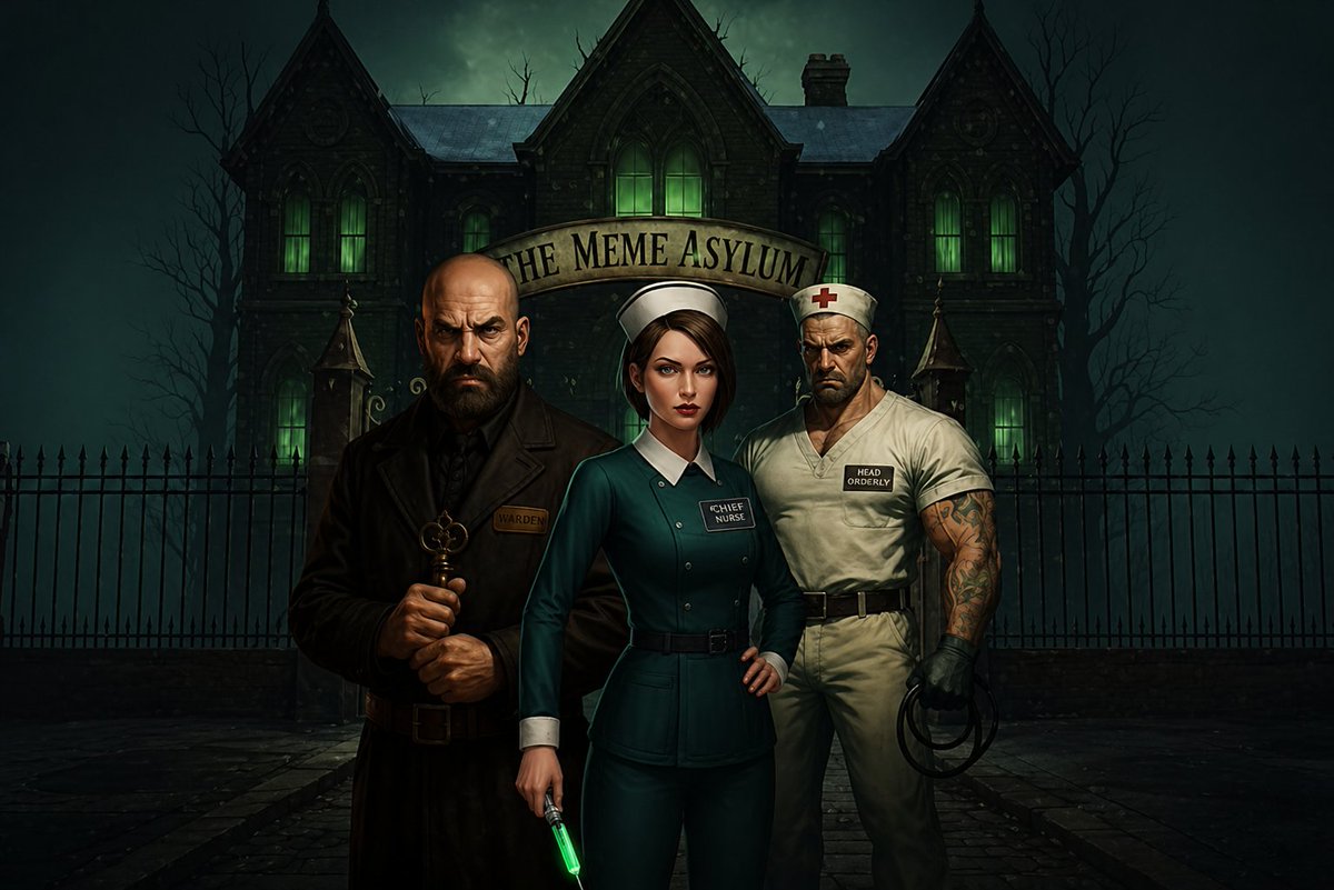 Meme Asylum is not your typical memecoin platform 6 memes already ...