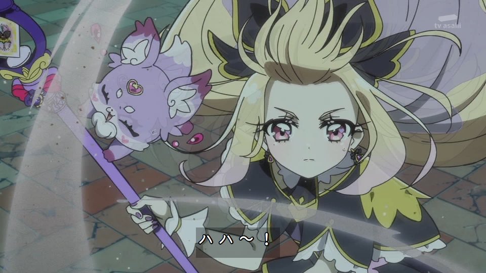 #precure アルカナシャドウ 、デコ出しも可愛すぎて優勝 https://t.co/48nBLDgl3u