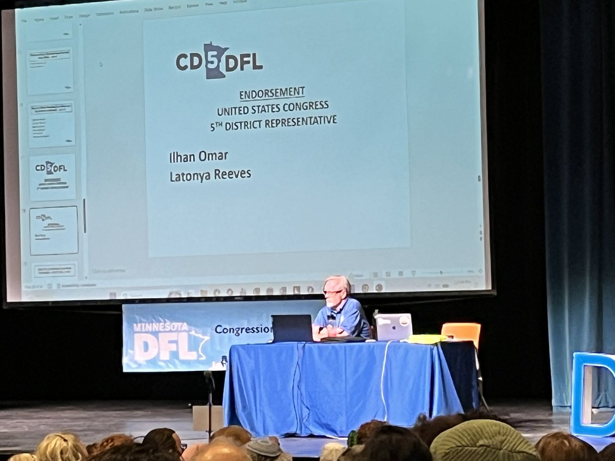 Mn 5th cd convention- lots of empty seats. https://t.co/UClWgs7H0k
