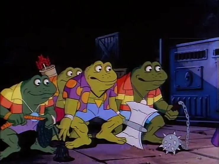 77/ That group originally consisted of four characters designed as ...