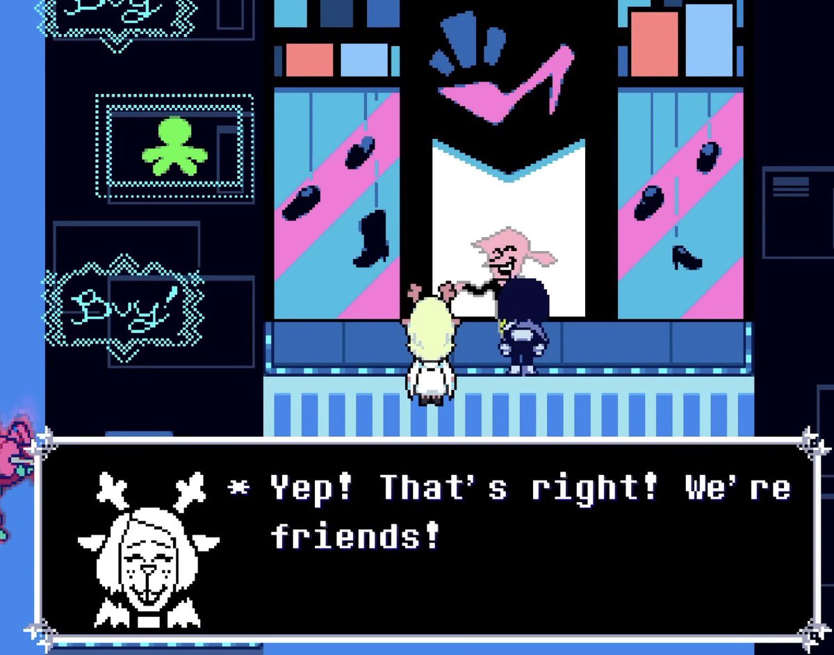if you think about noelle in the darkworld being more true to self in a ...