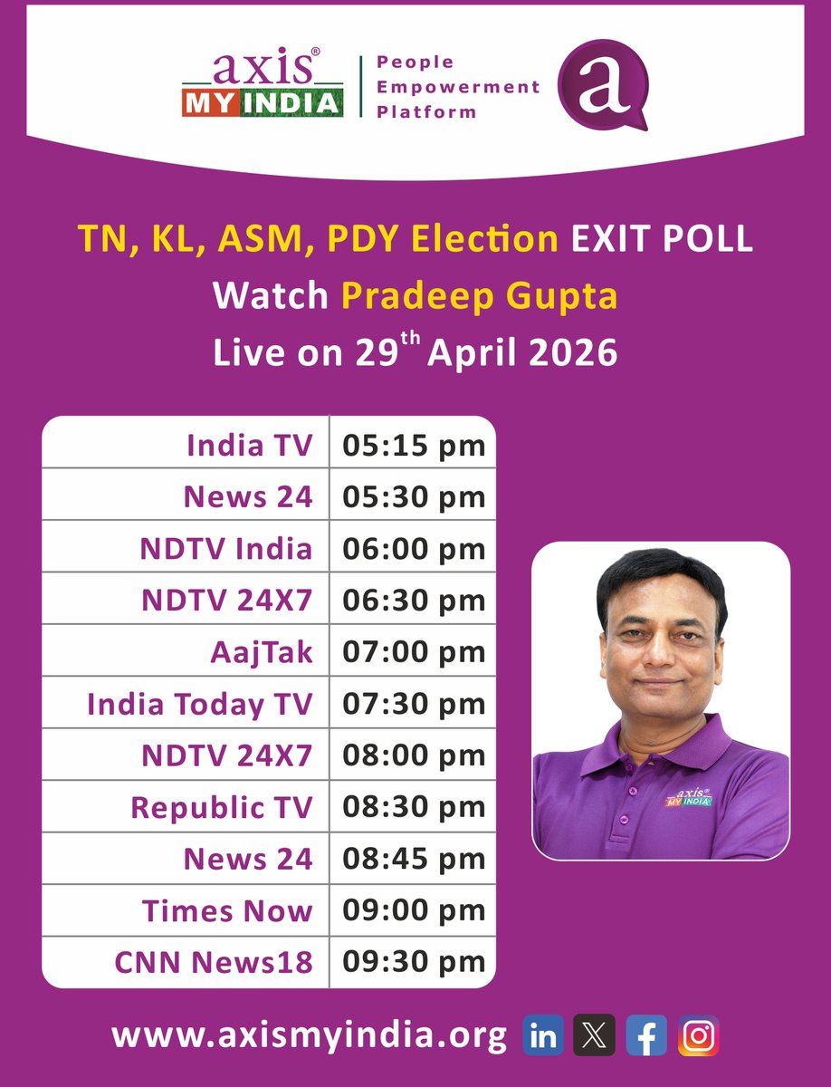 Live Alert! Catch Mr. Pradeep Gupta Live today on Leading Channels from ...