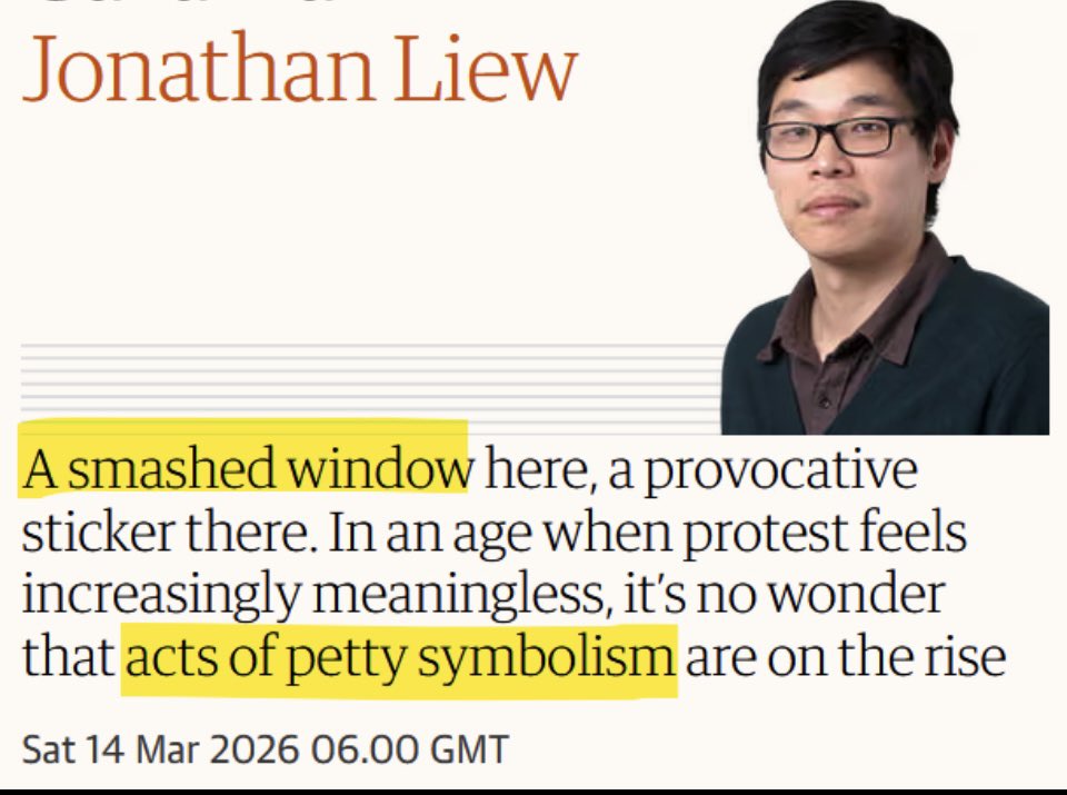Look, do we need to join the dots? Say what you want now. This is the ...