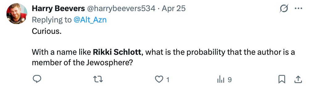 Rikki Schlott (@RIKKISCHLOTT) / Posts / X