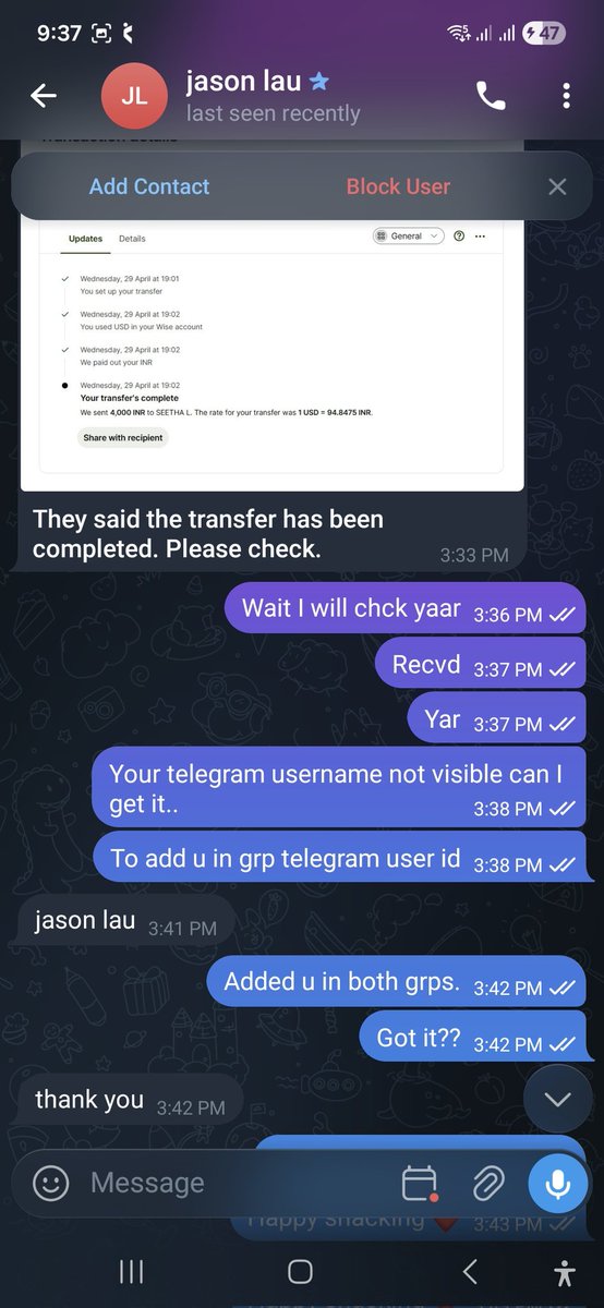 Thanks for supporting for paid telegram channel from all over world ...