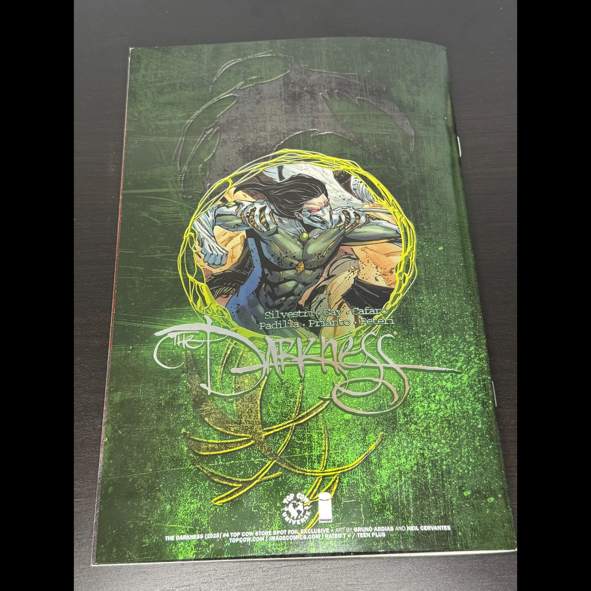 IT’S SHINY… IT’S SILVER… MY PRECIOUS. The DARKNESS 4 Top Cow Store Spot ...