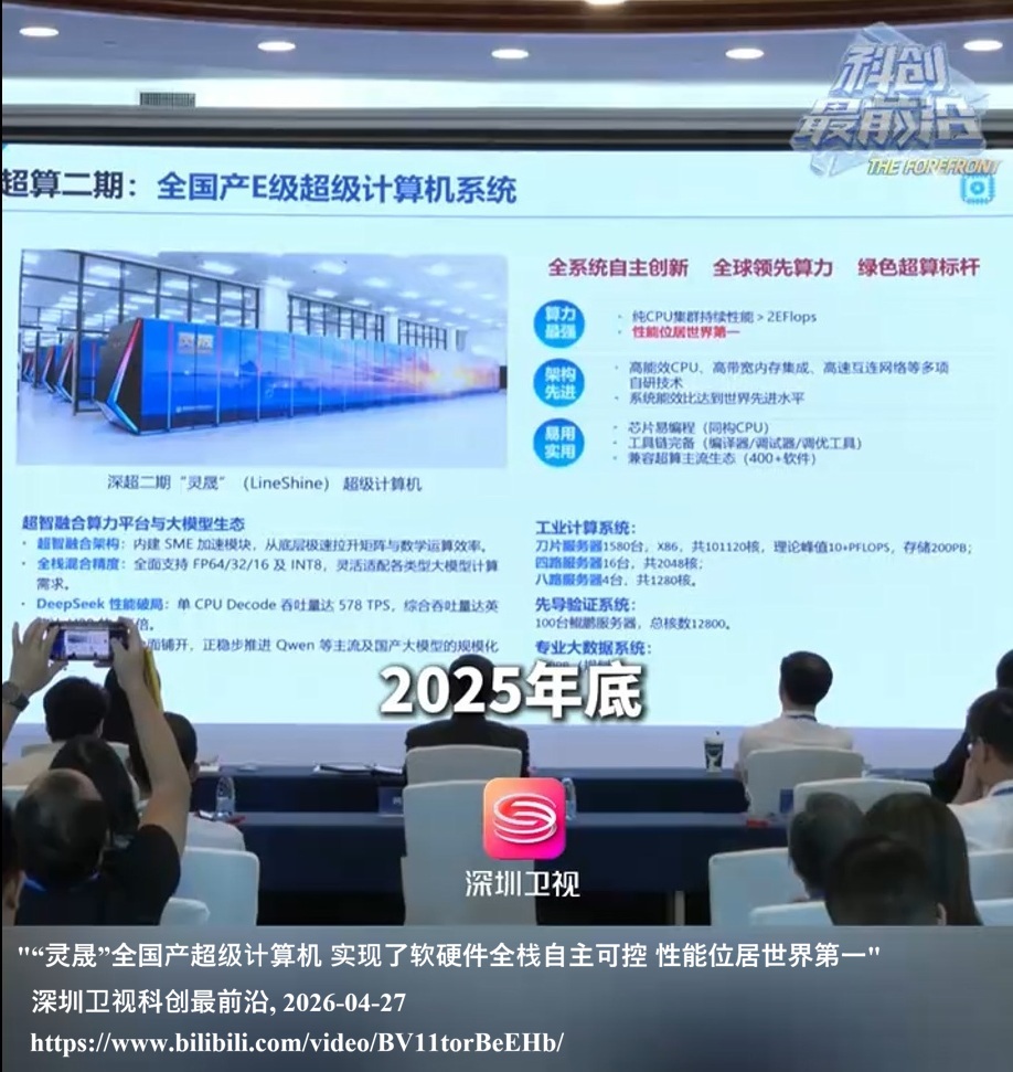 @teortaxesTex @zephyr_z9 FYI: China's Two "REAL (FP64)" Exascale ...