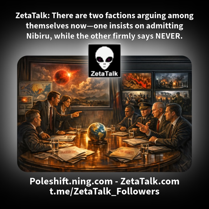 Nancy is Back! ZetaTalk Newsletter for May 3, 2026 🧵 Nibiru Coverup The ...