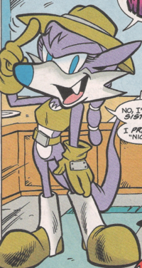 D side versions of Nicolette the Weasel and Matilda (both are Fang and ...