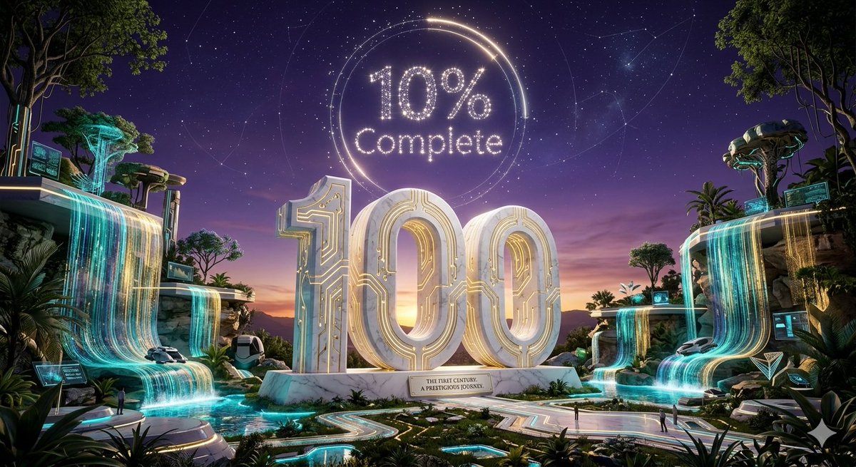 Day 100/1000. The First 10%. 100 days ago, I started. Today, I’m a ...