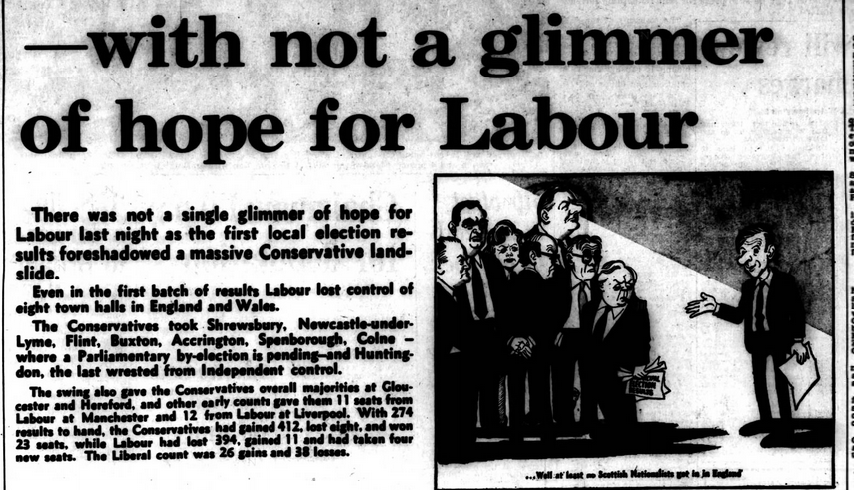 Imagine: Labour loses every seat in Birmingham & Leicester. Labour ...