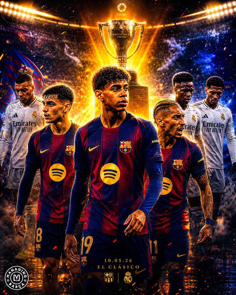 🚨🚨| 𝐎𝐅𝐅𝐈𝐂𝐈𝐀𝐋: FC Barcelona will be crowned 𝐓𝐇𝐄 𝐂𝐇𝐀𝐌𝐏𝐈𝐎𝐍𝐒 𝐎𝐅 𝐒𝐏𝐀𝐈𝐍 with ...