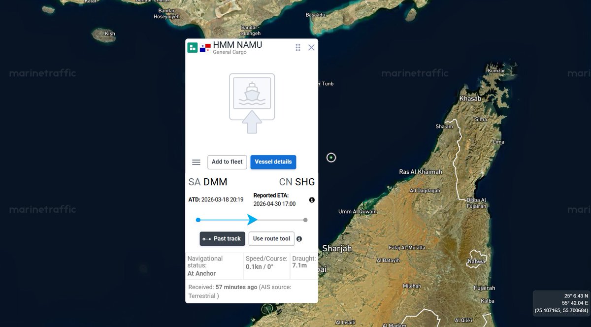 Another vessel has been hit by the IRGC. The South Korean–owned, Panama ...