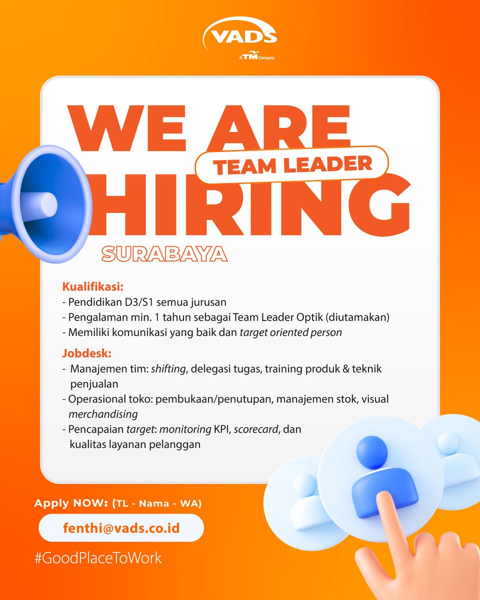 VADS is hiring.