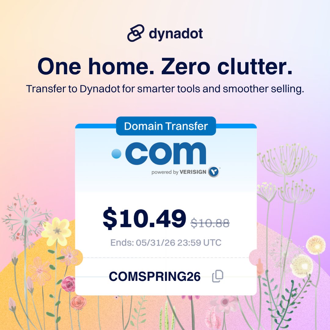 Dynadot 🦾 (@Dynadot) / Posts / X