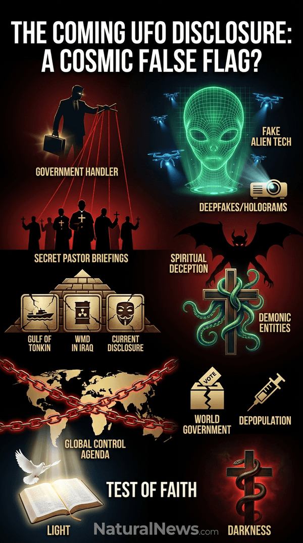 Are you ready for the alien PSYOP targeting Christians? This is gonna ...
