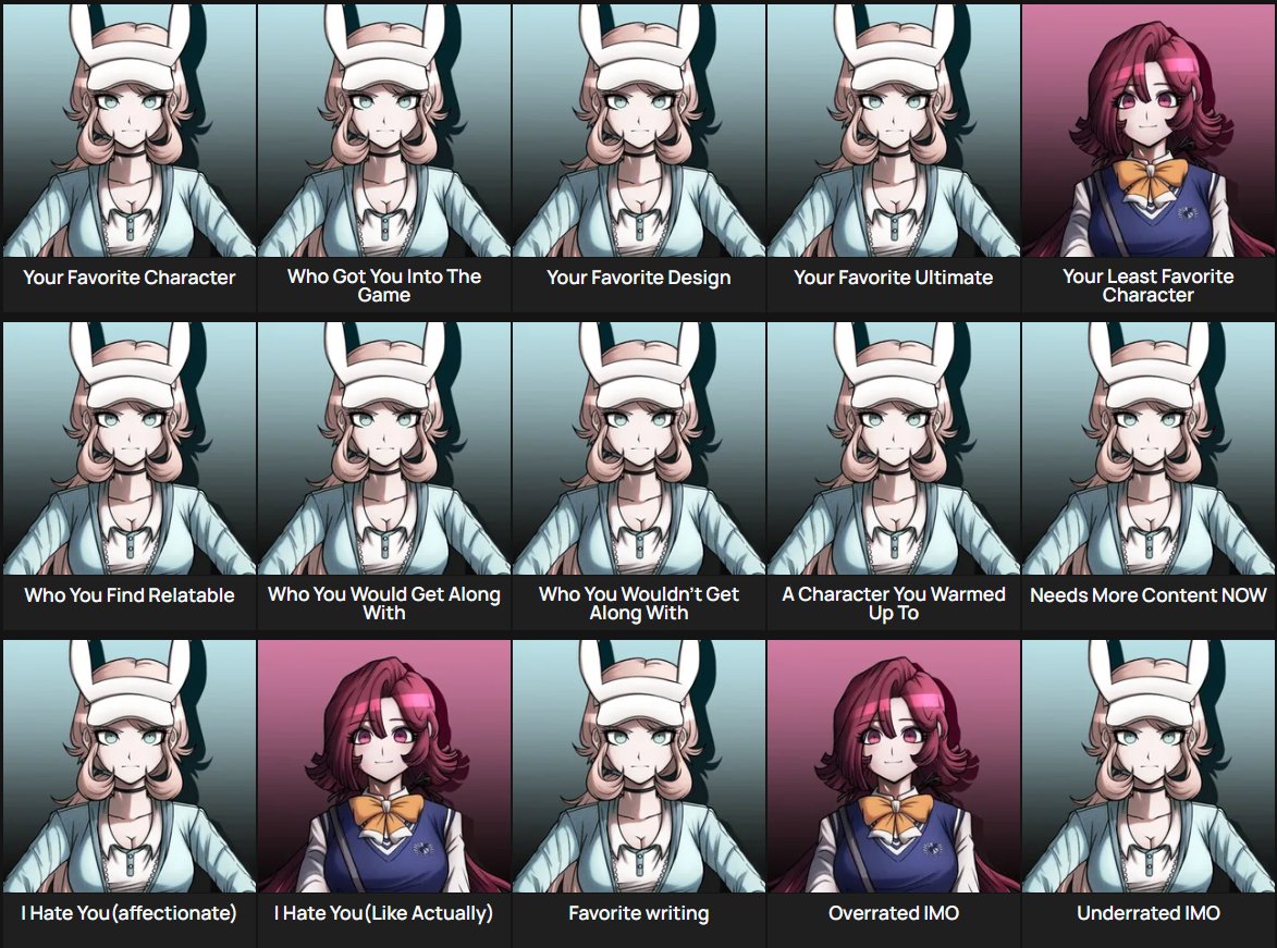 i love u grace #pjeg #fanganronpa