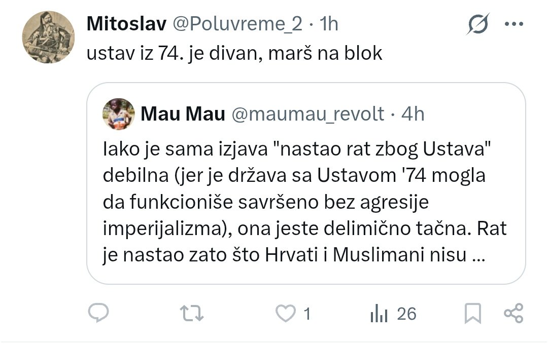 Mita, urednik ustaškog Tjednika, našao konačno "legitimni" razlog za ...