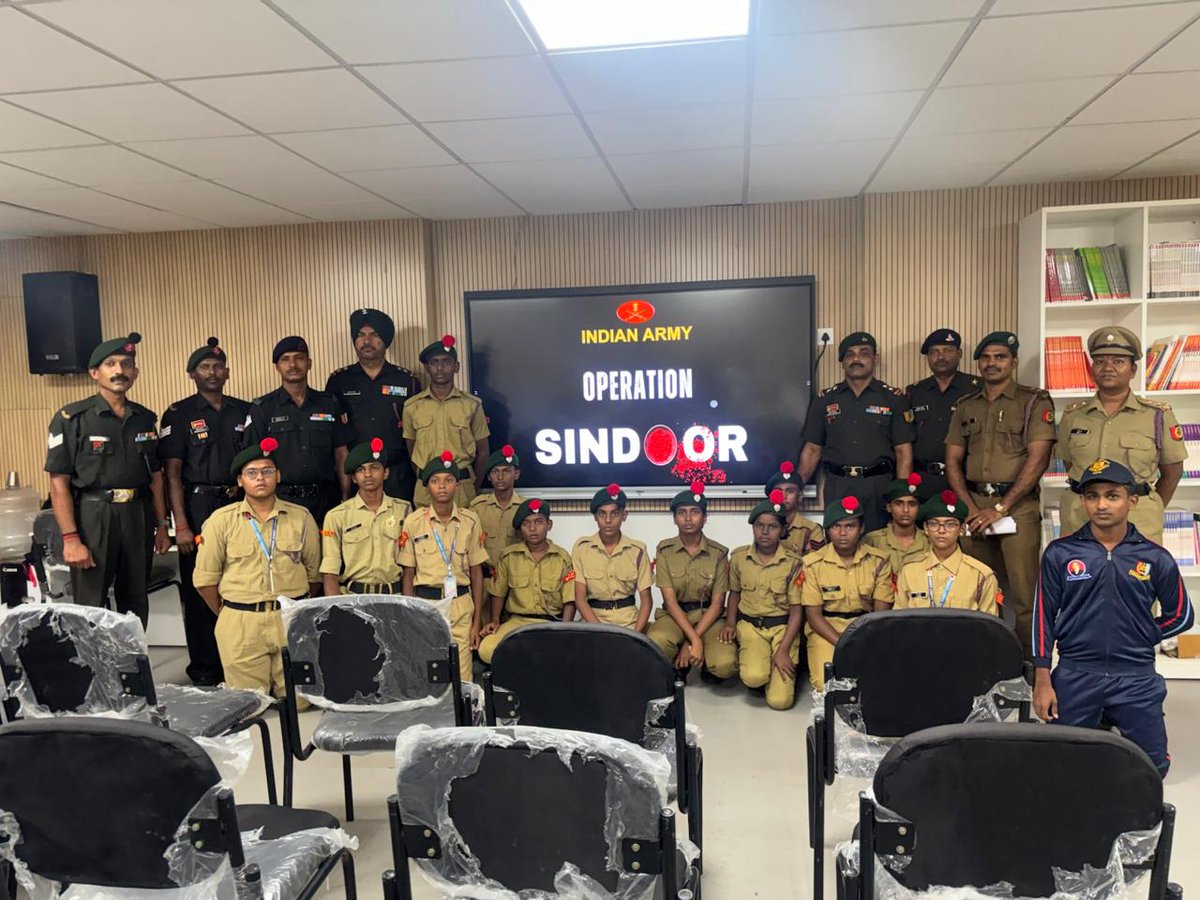 9 (TN) Bn, Karaikudi commemorated the 1st anniversary of Op Sindoor at ...