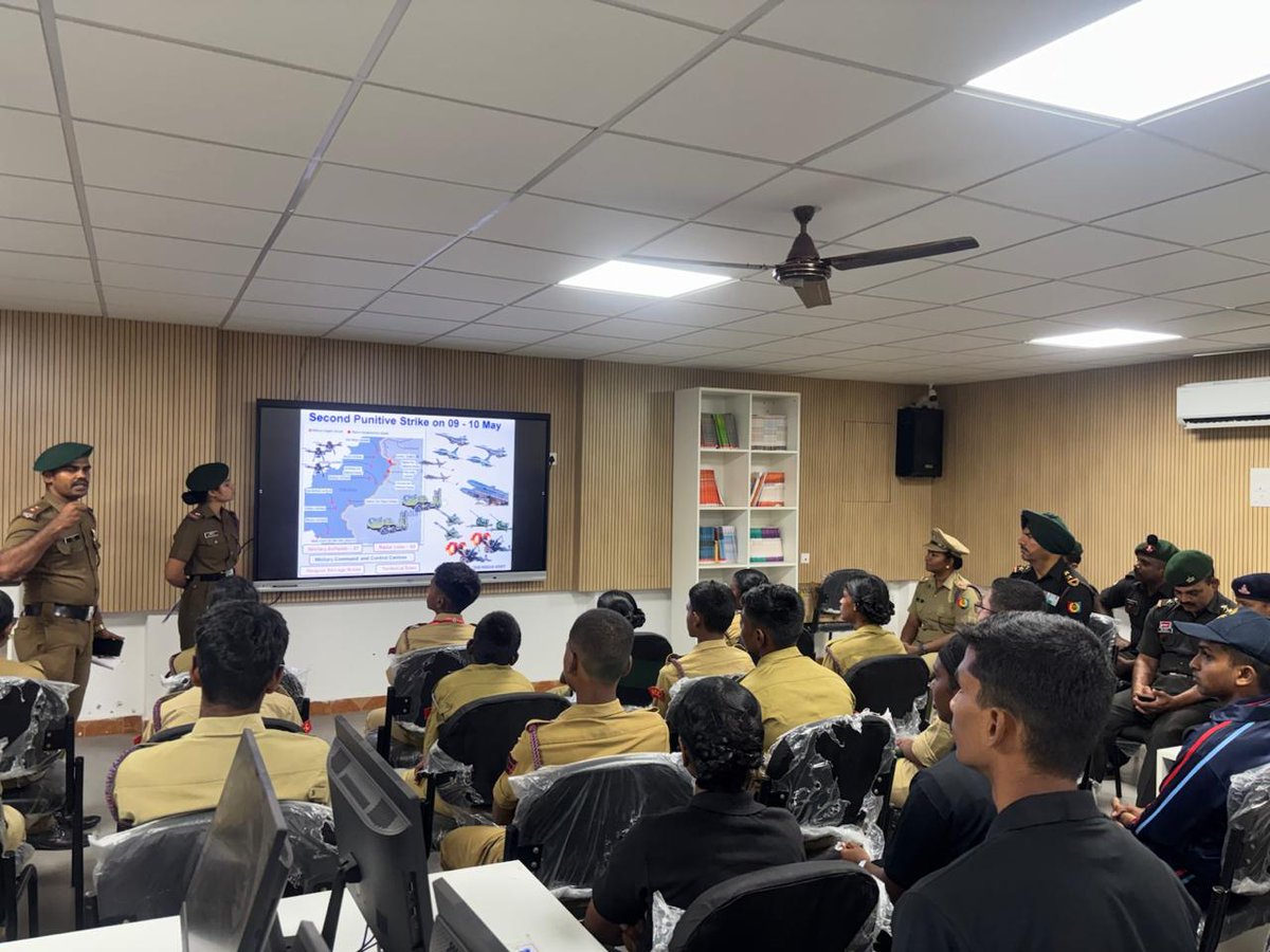 9 (TN) Bn, Karaikudi commemorated the 1st anniversary of Op Sindoor at ...
