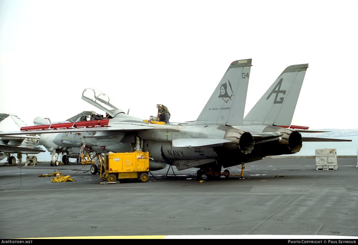 F-14A Tomcat, BUNO 162915, Tail Code AG, Modex 204, US Navy, VF-142 ...