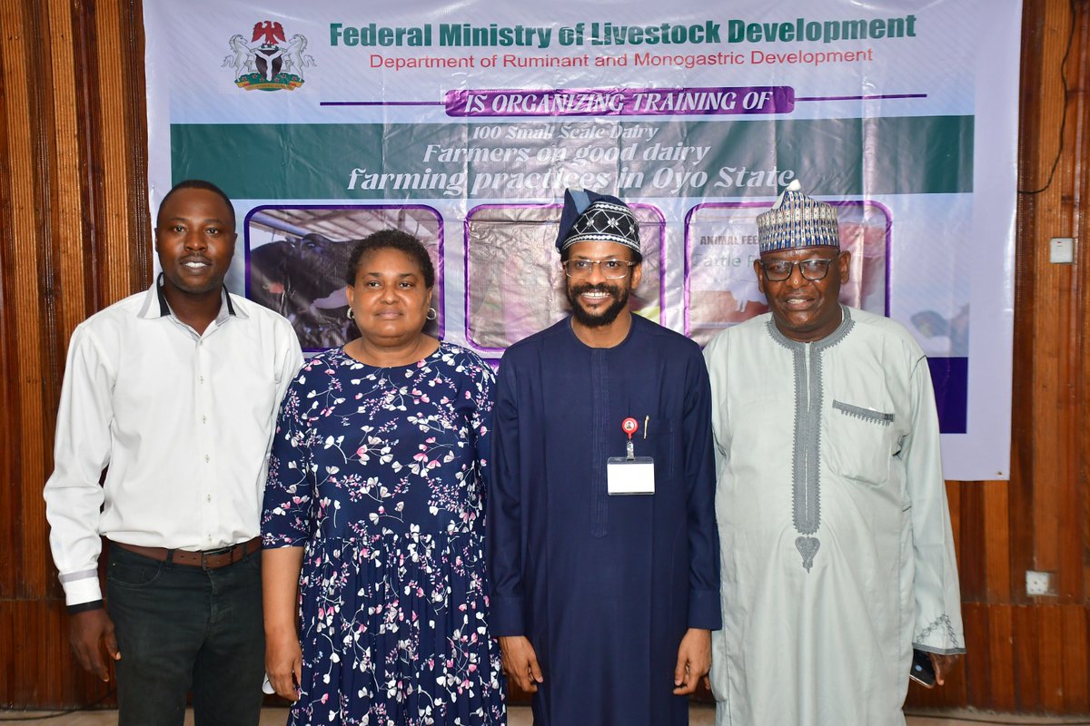 FG Trains 100 Dairy Farmers, Reaffirms Commitment to Sector Growth The ...