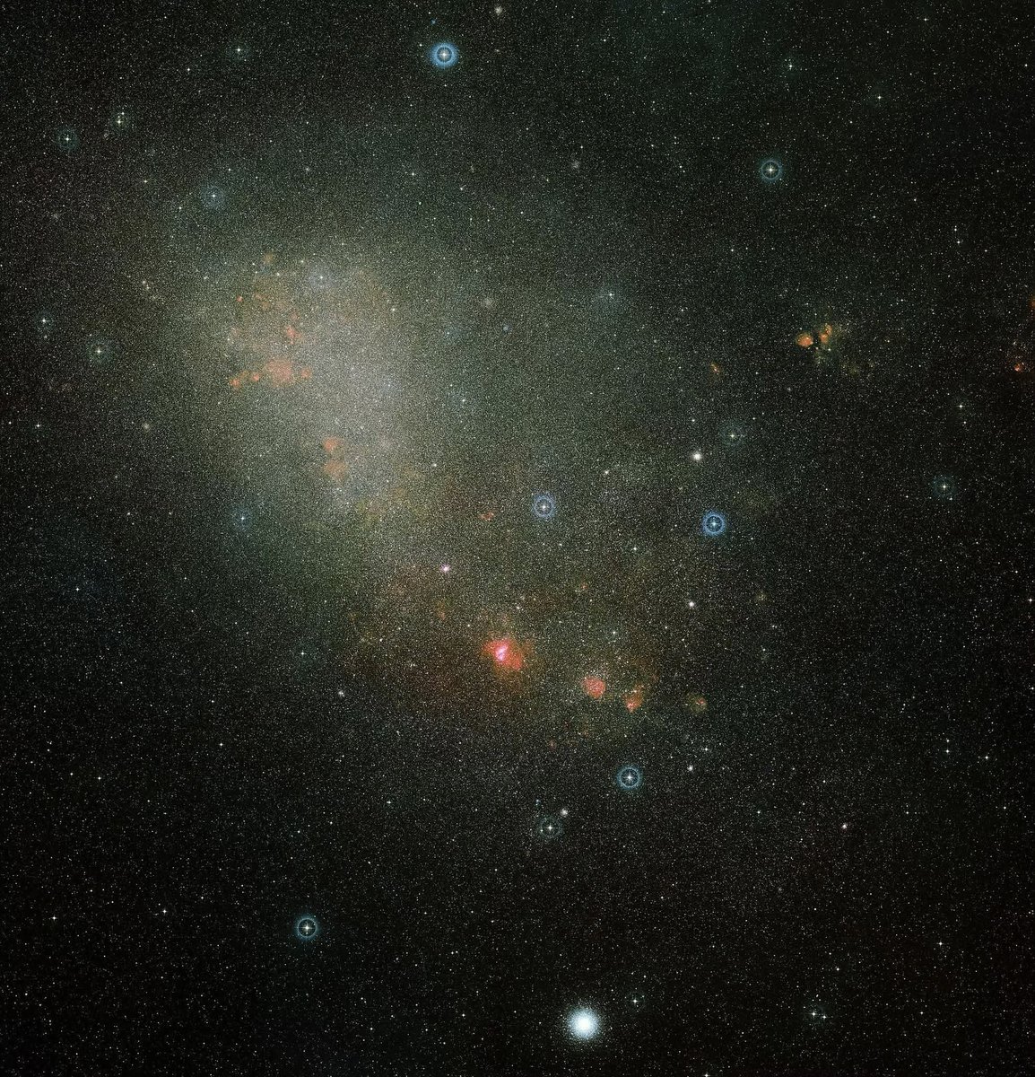 Small Magellanic Cloud Constellation Tucana Hydrus Distance 200 000
