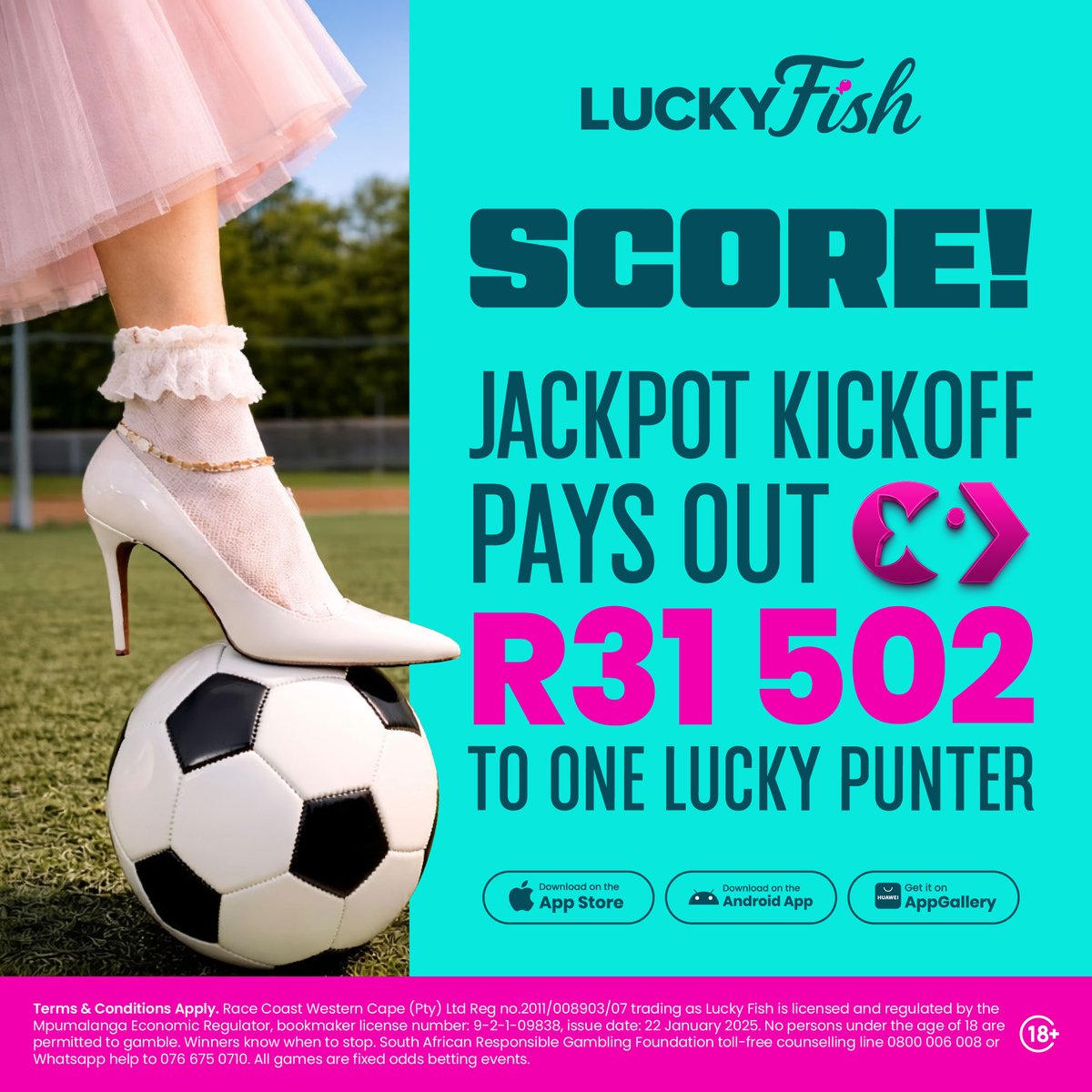 Weekends are for goals! One lucky punter just scored R31 502 on Soccer ...