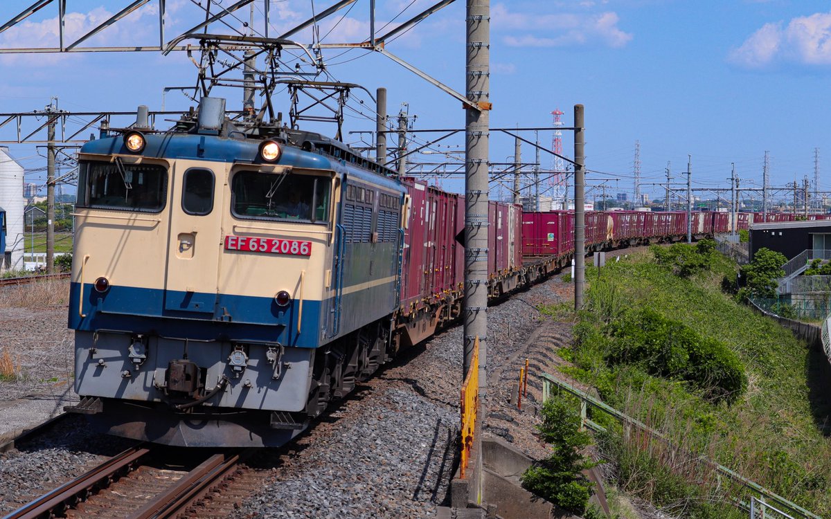 5/13 74レ ef65 2086牽引 講義が無くてクッソ暇だったので 日が高くなって吉川影落ち酷くなりましたね…多分もう行かない ...