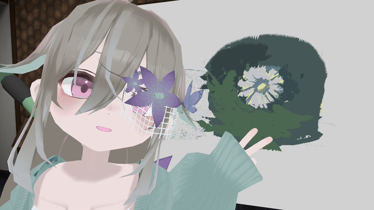 絵を描けるワールド発見！ それと アバターをリメイクしたよ