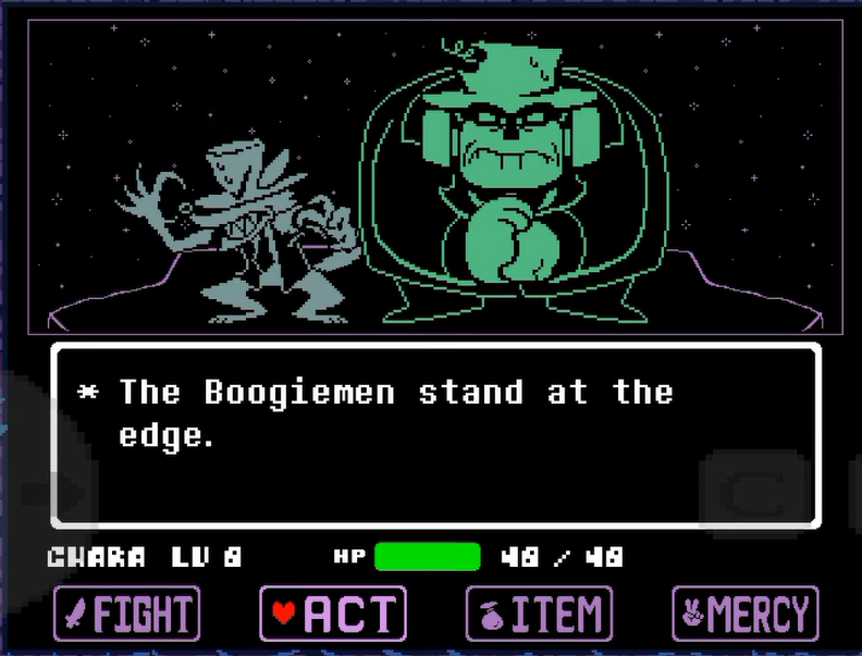 Harry and Larry fight in ruthless route is genuinely the best geno ...