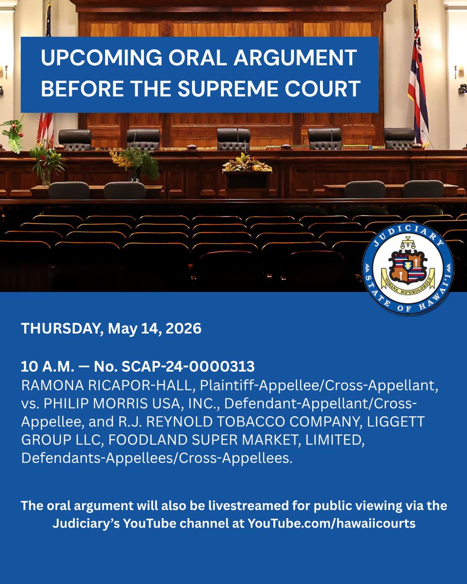 Hawaii Judiciary (@hawaiicourts) / Posts / X