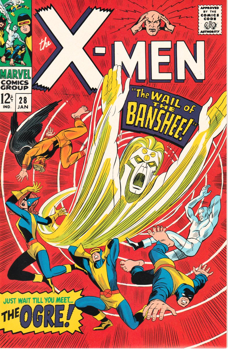 The X-Men face the Wail of the Banshee in a story by Roy Thomas and ...