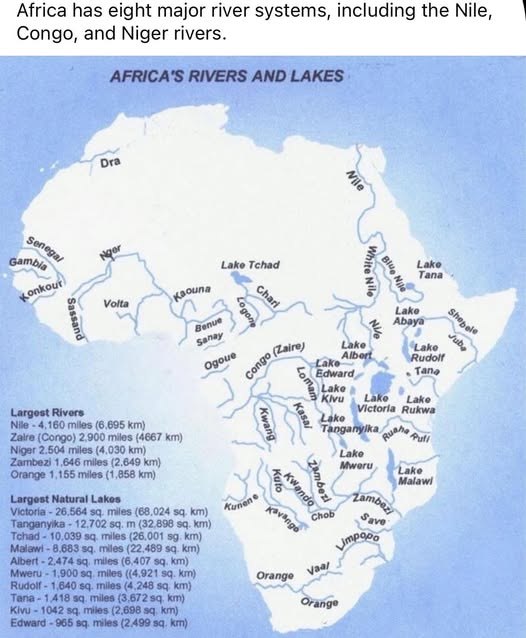 Rivers that drain into Indian Ocean from Africa: 1. Zambezi River: The ...
